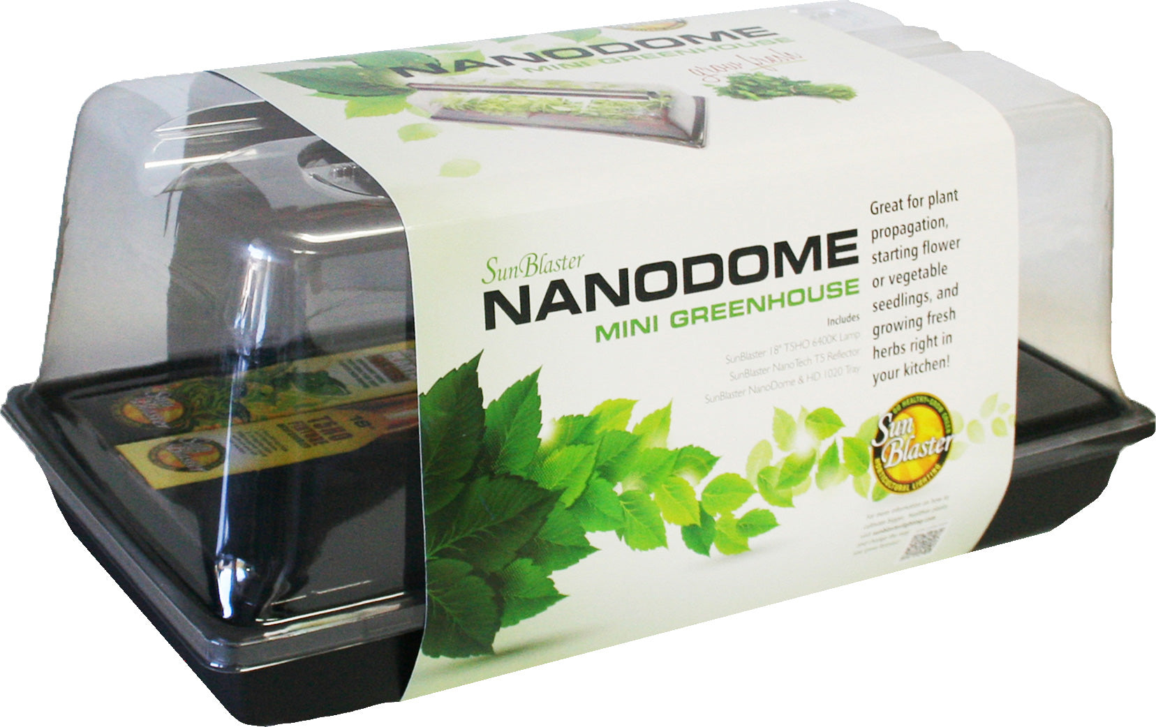 SunBlaster NanoDome Mini Greenhouse Kit – Johnson's Garden Centers