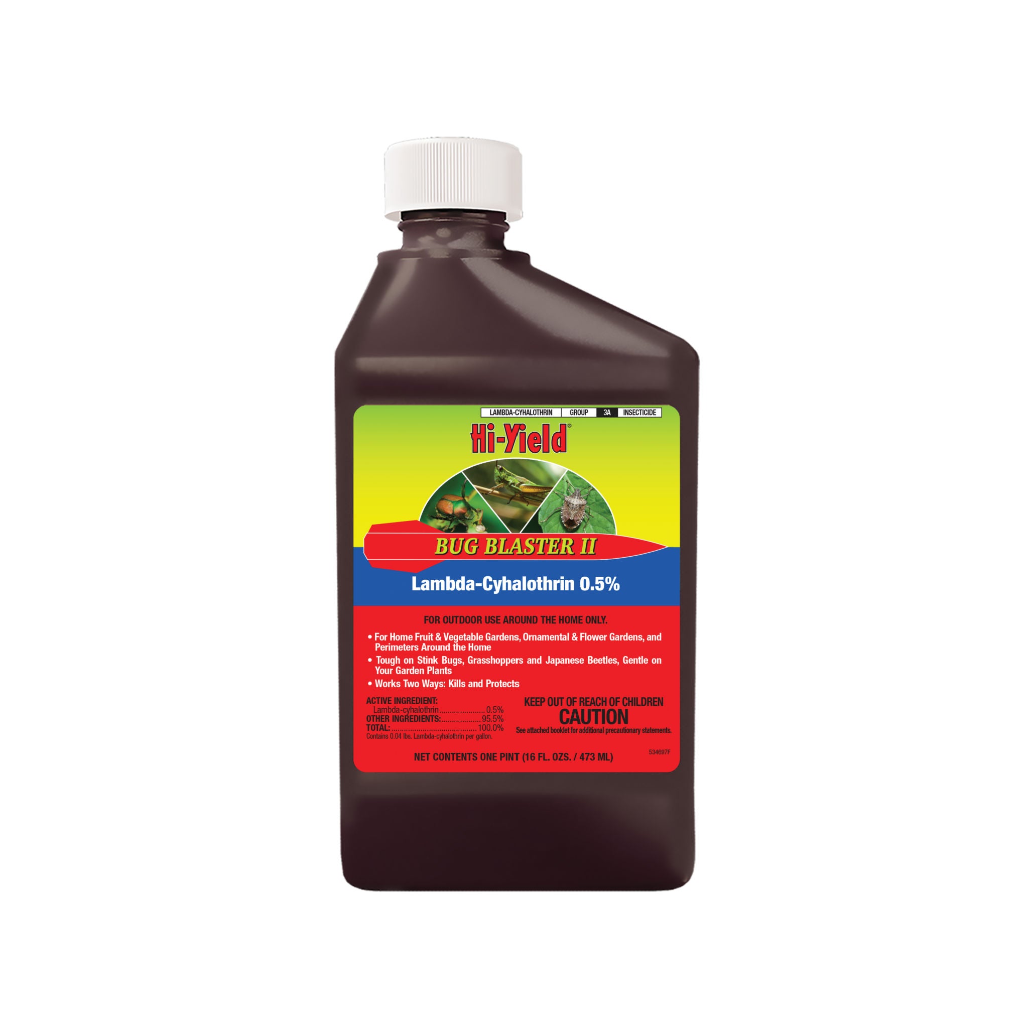 Hi-Yield Bug Blaster II Lambda-Cyhalothrin (16 oz.) – Johnson's Garden ...