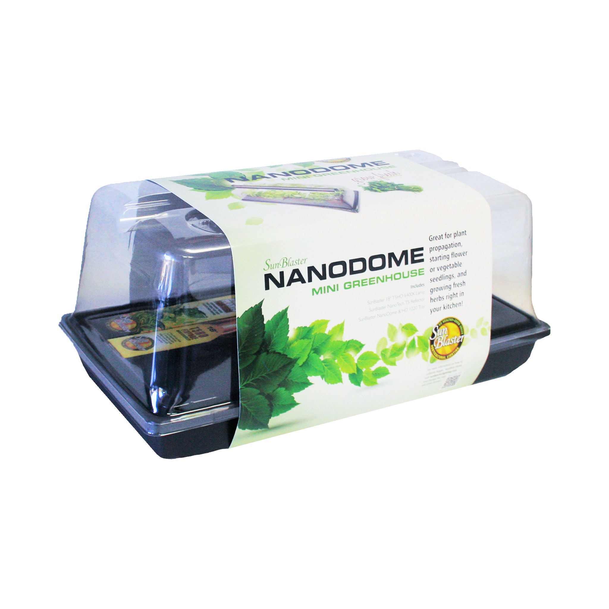SunBlaster NanoDome Mini Greenhouse Kit – Johnson's Garden Centers