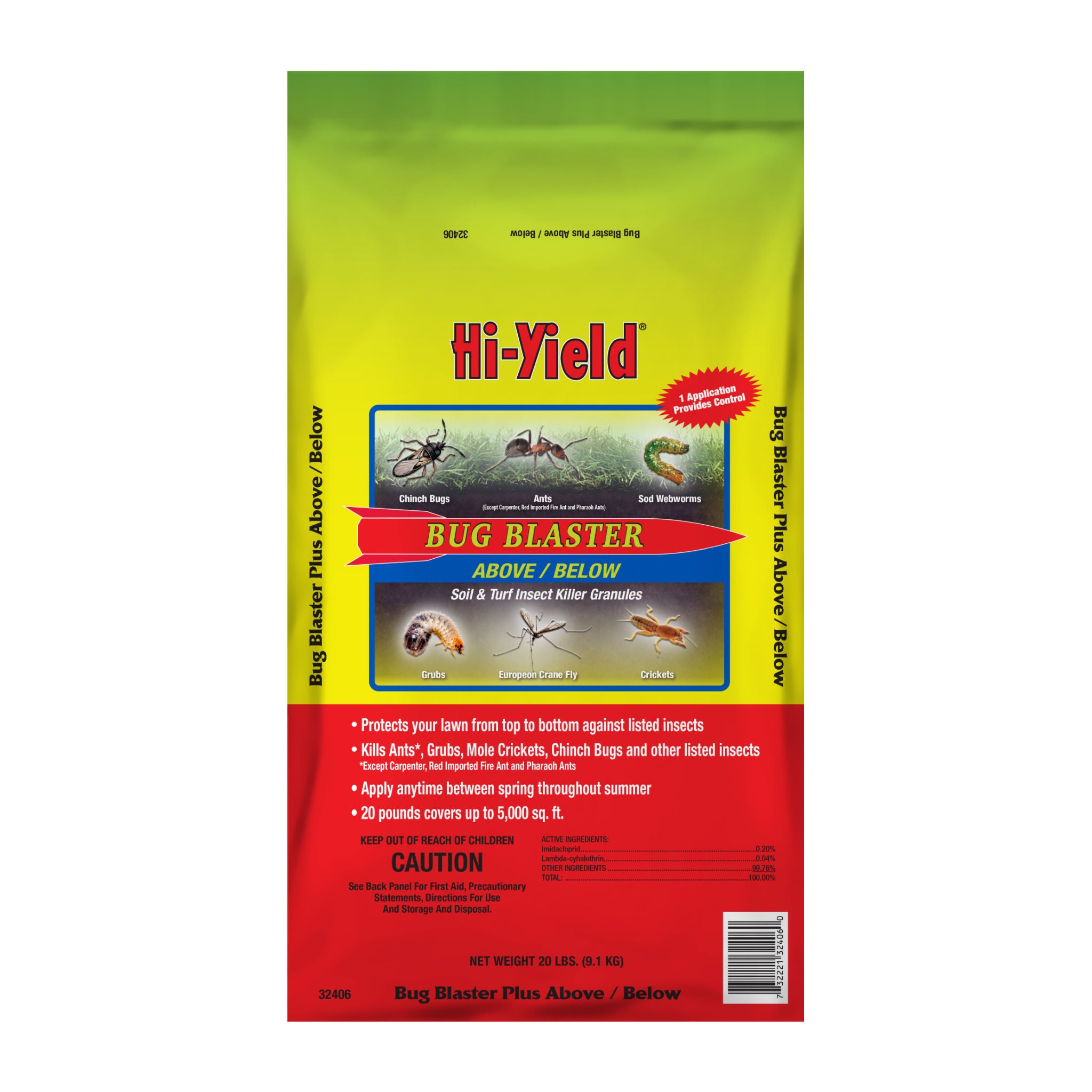 Hi-Yield Bug Blaster Plus Above/Below (20 lbs.) – Johnson's Garden Centers